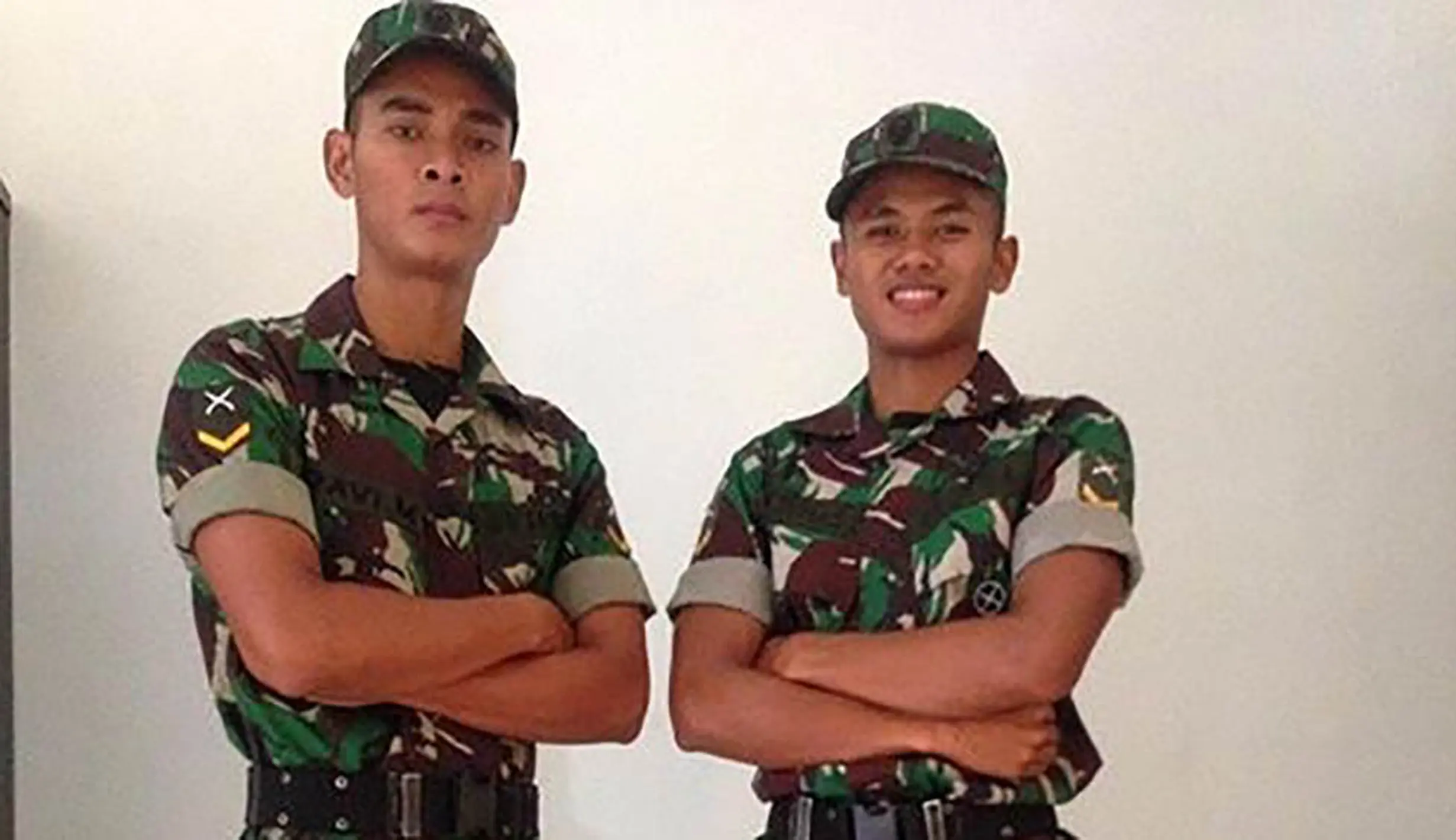 Gagahnya Skuat PS TNI dalam Balutan Seragam Militer - Foto Bola.com
