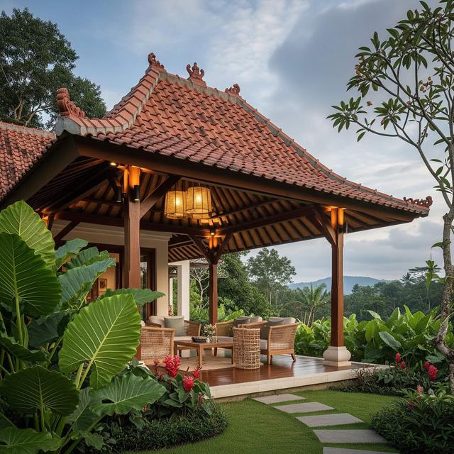 15 Inspirasi Teras Rumah Tahan Panas dan Hujan, Hunian Sejuk & Nyaman ...