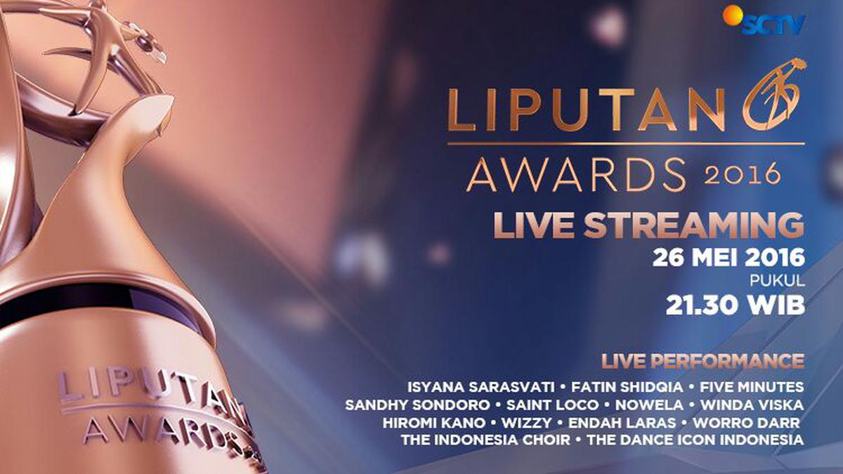 Now, Live Streaming Liputan 6 Awards di Vidio.com