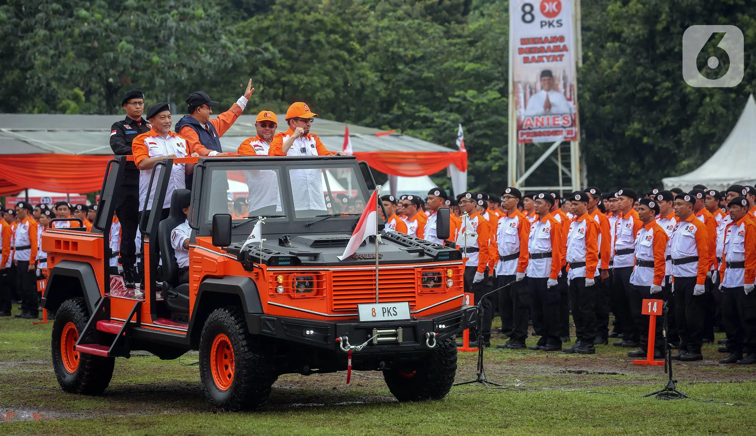 Anies Baswedan Hadiri Apel Siaga Pemenangan PKS 2024 - Foto Liputan6.com