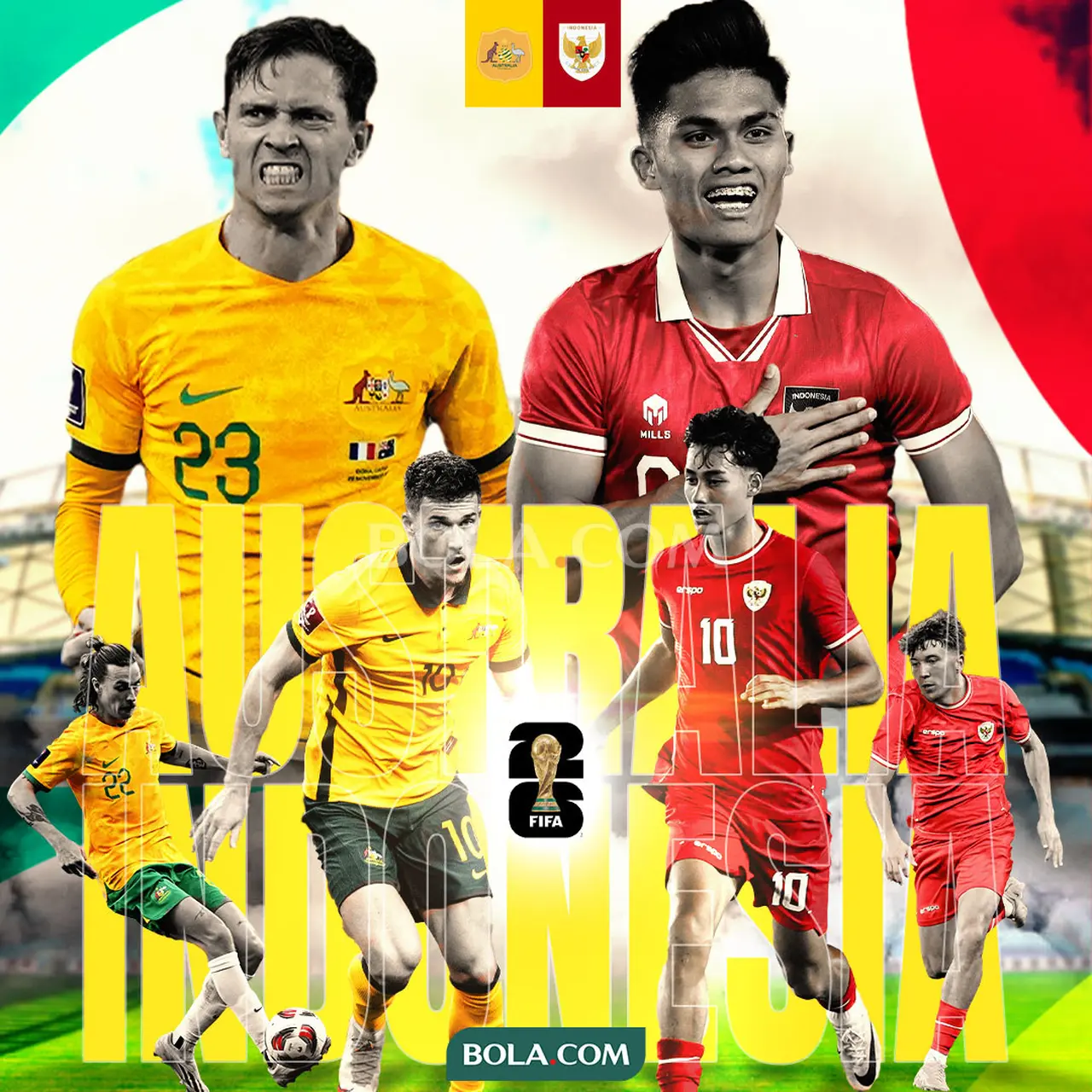 Yuk Simak, Ini Jadwal Siaran Langsung Australia Vs Timnas Indonesia pada Kualifikasi Piala Dunia ...