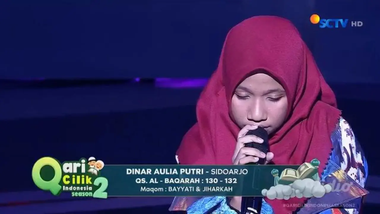 Barakallah, Juara 1 Qari Cilik Indonesia Season 2 Diraih Qari M. Rizki Al-Fadhil dan Qariah ...