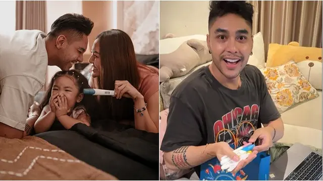 6 Potret Siti Badriah dan Krisjiana Umumkan Hamil Anak Kedua, Xarena Ikut Senang - Hot Liputan6.com