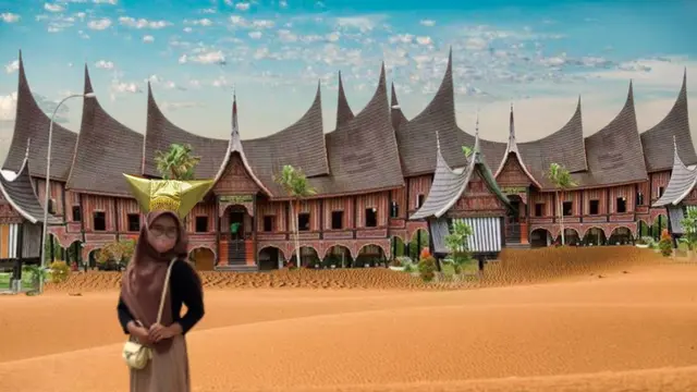 5 Editan Foto Nyeleneh Cewek Ingin di Padang Pasir Bareng Unta Ini ...