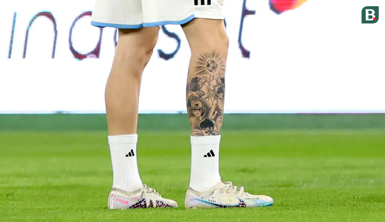 Foto: Bergambar Karakter Kapten Tsubasa hingga Nama Ibunya, Begini Tato ...