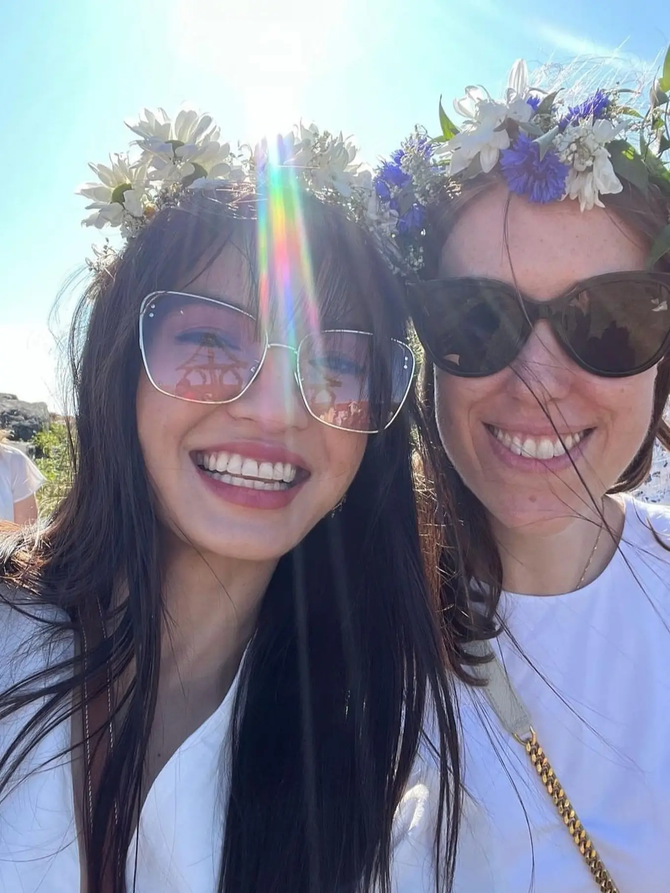 Bak Film Midsommar, Intip Potret Cantik Raline Shah Bergaya Ala Hippie ...