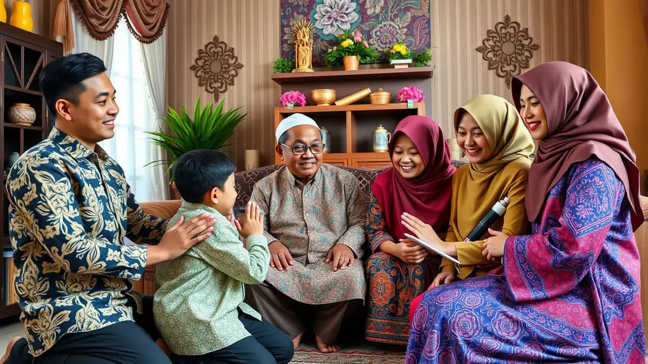 350 Ucapan Lebaran ke Orang Tua Bahasa Jawa, Sopan Penuh Makna - Feeds Liputan6.com