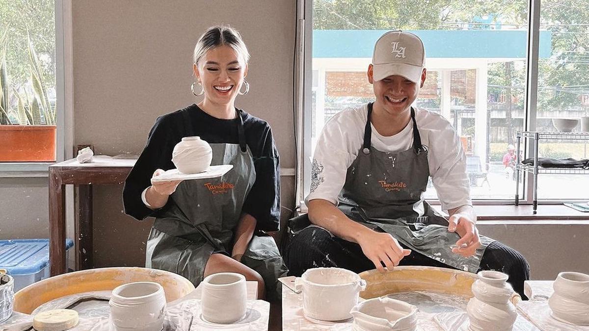 Momen kebersamaan Agnez Mo dan Adam Rosyadi, Makin Mesra