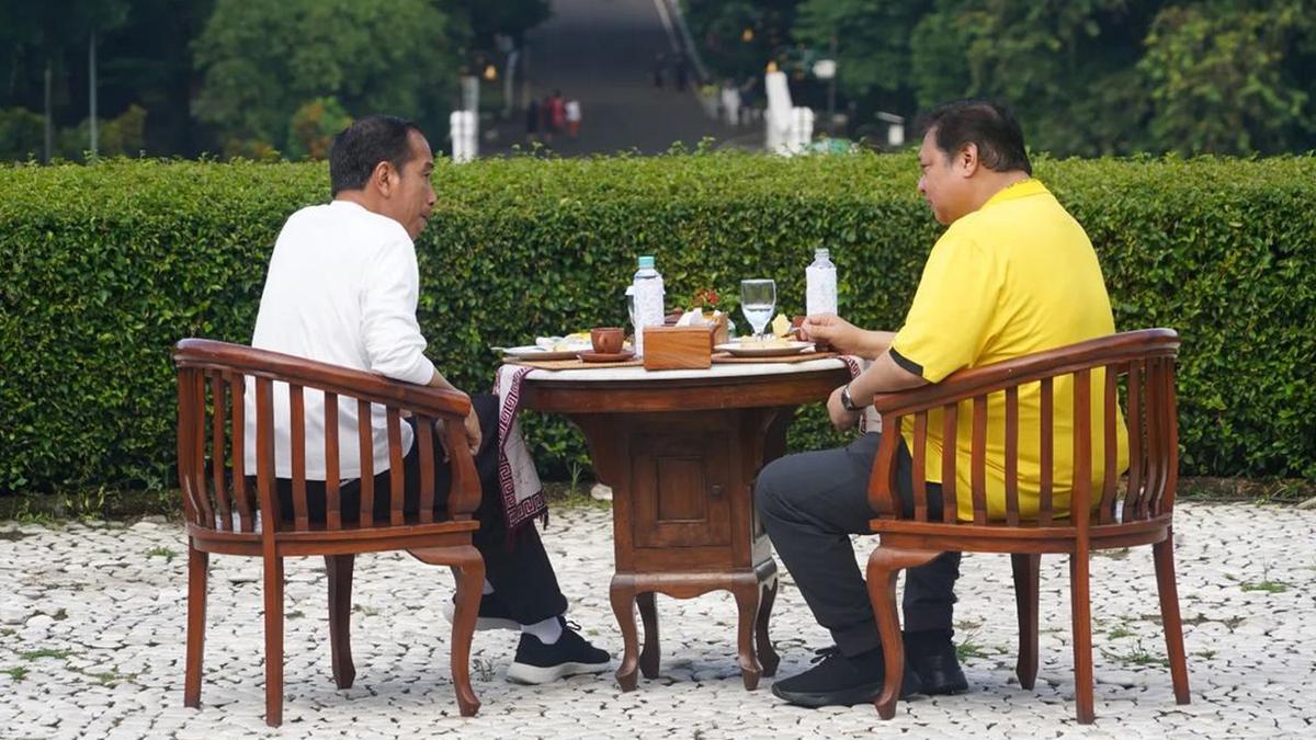 Soal Presiden Boleh Kampanye, Airlangga: Pak Jokowi Nyamannya dengan ...