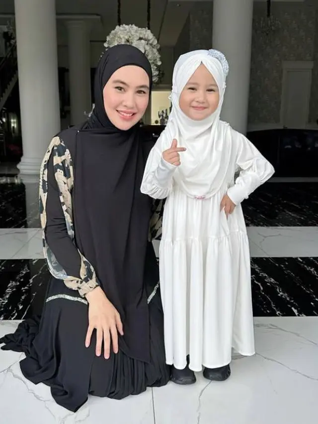 7 Potret Gemas Khalisa Putri Berusia 3 Tahun, Anak Kartika Putri dan Habib Usman yang Menjadi ...