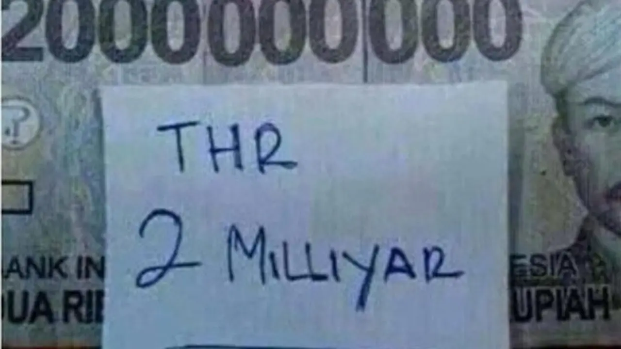 6 Meme Lucu THR Lebaran, Ngenes tapi Bikin Ngakak - Citizen6 Liputan6.com