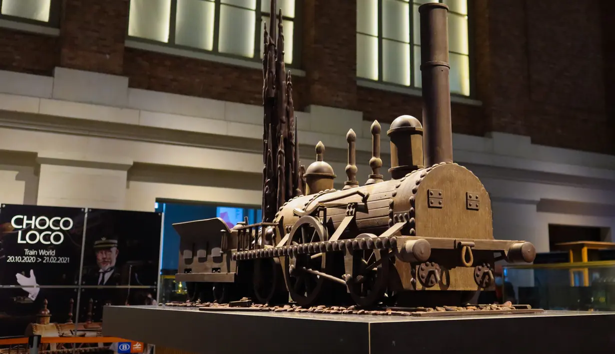 FOTO: Ragam Keunikan Cokelat Berbentuk Kereta di Brussel - Foto ...