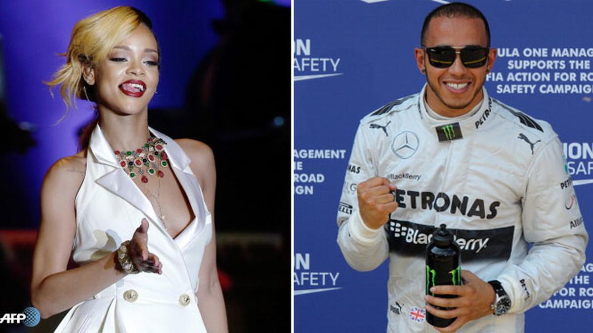 Rihanna dan Lewis Hamilton Pacaran? - ShowBiz Liputan6.com