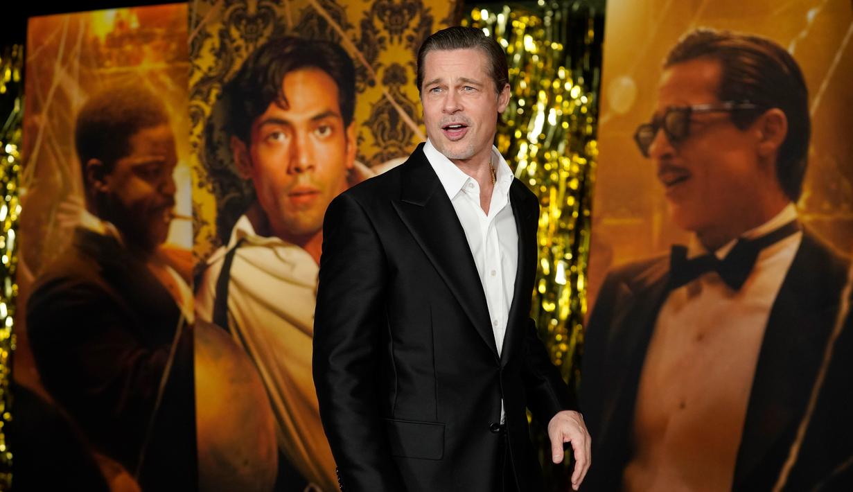 Tampil Necis, Brad Pitt Terlihat Jauh Lebih Muda di Premiere Film ...