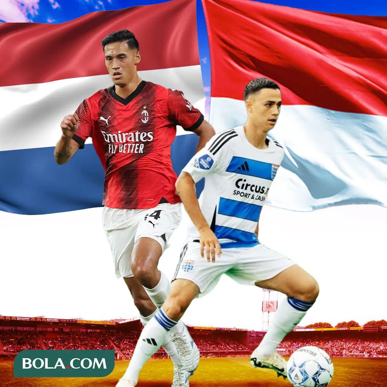 Mengenal Kiprah Sepak Bola, Tijjani dan Eliano Reijnders: Dari Belanda ...