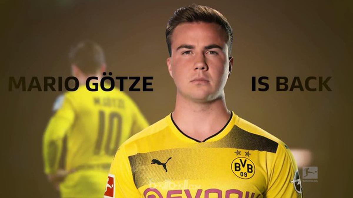 VIDEO: Mario Gotze Comeback Bersama Borussia Dortmund - Dunia Bola.com