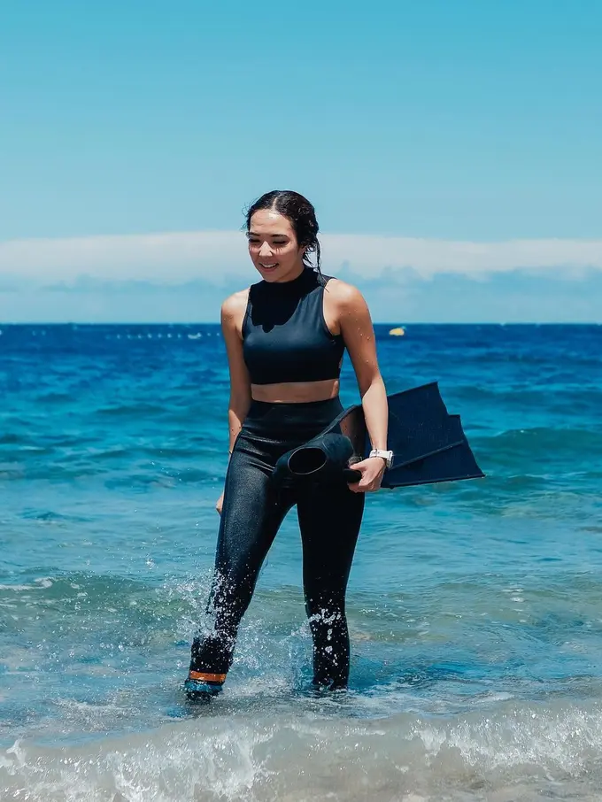 8 Potret Gisella Anastasia Sebelum Diving, Cantiknya dengan Bodygoals Menawan - Entertainment ...