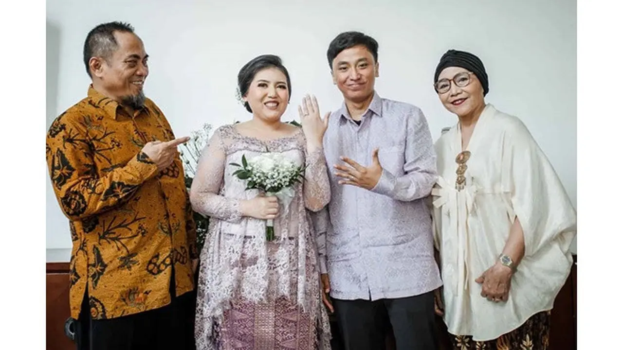 6 Pesona Rivania Diza, Istri Satrio Anak Dono Warkop yang Baru Menikah ...