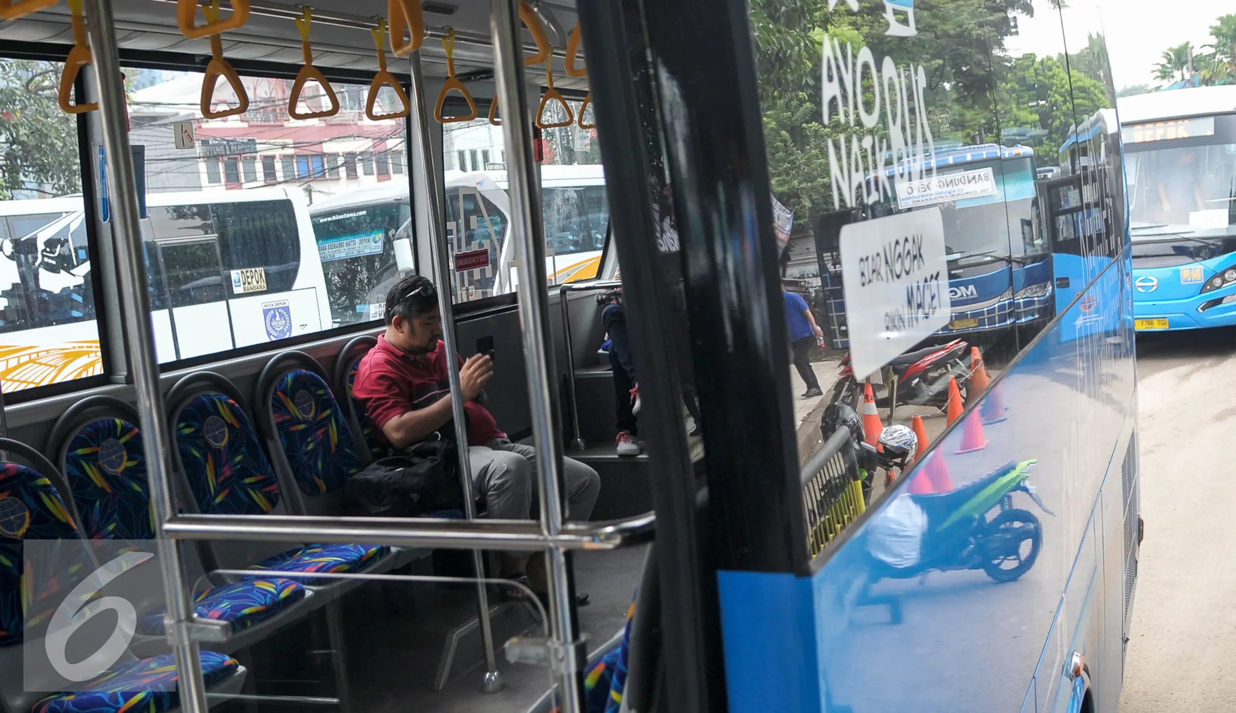 Ubah Rute, Transjakarta Depok-UKI Kini Lintasi Cibubur - Foto Liputan6.com