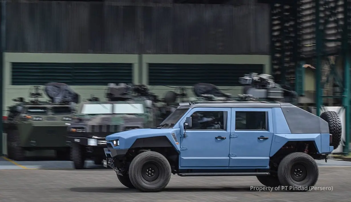 5 Potret Pindad Maung dan Pindad MV2 - Photo Otosia.com