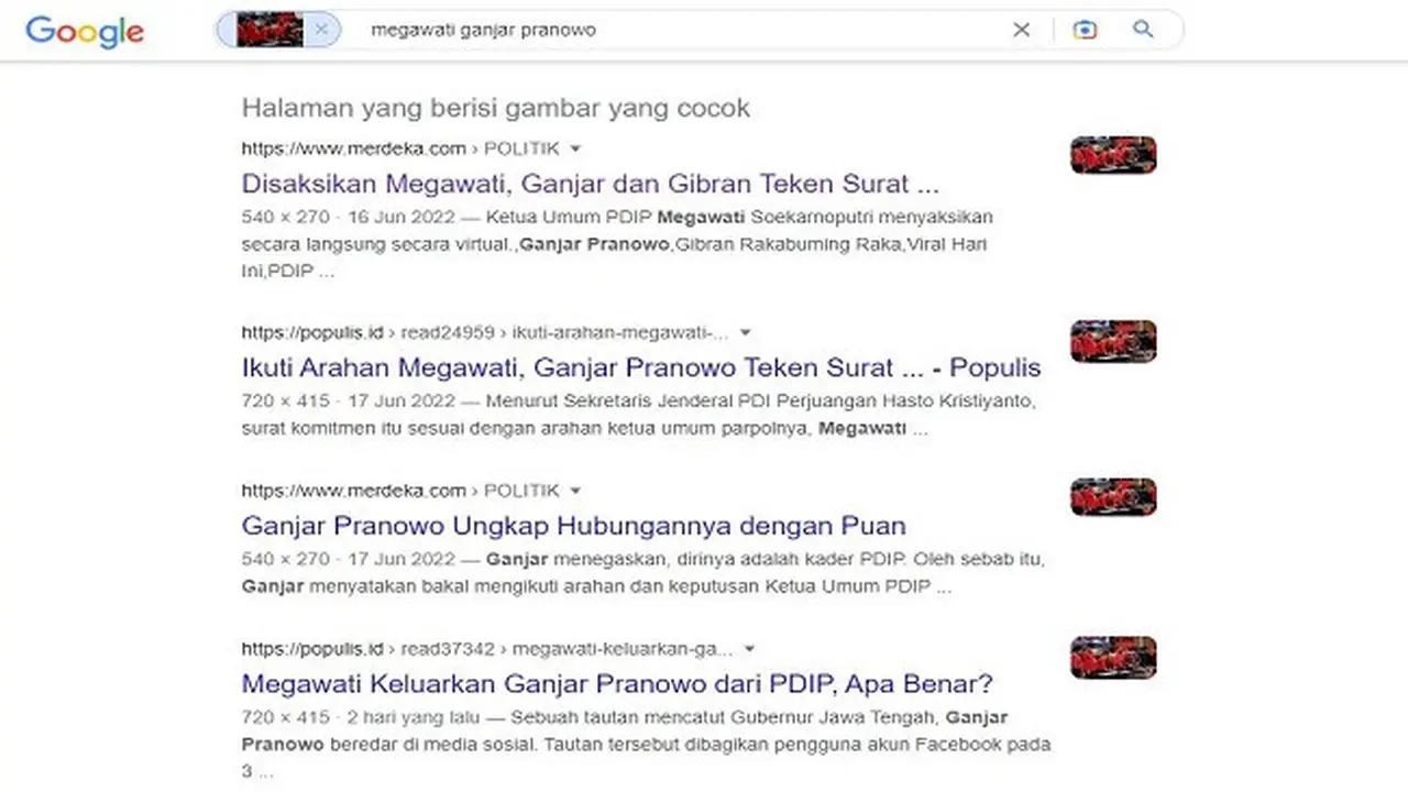 Cek Fakta Tidak Benar Video Ganjar Pranowo Resmi Keluar Dari Pdip