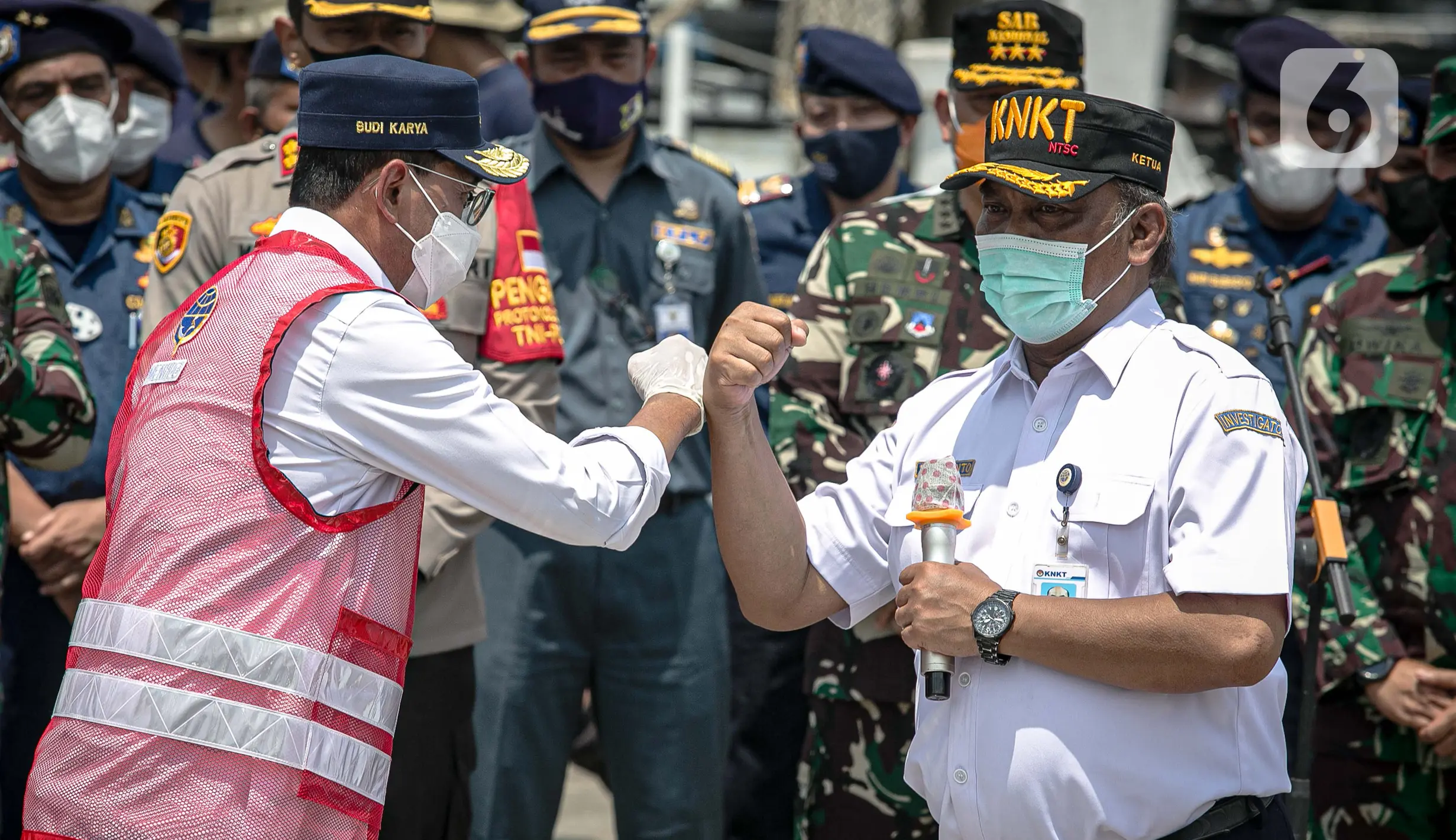 FOTO: CVR Sriwijaya Air SJ 182 Ditemukan - Foto Liputan6.com