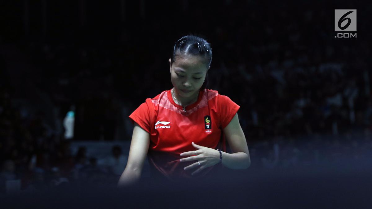 FOTO: Langkah Fitriani Terhenti di 16 Besar - Foto Liputan6.com