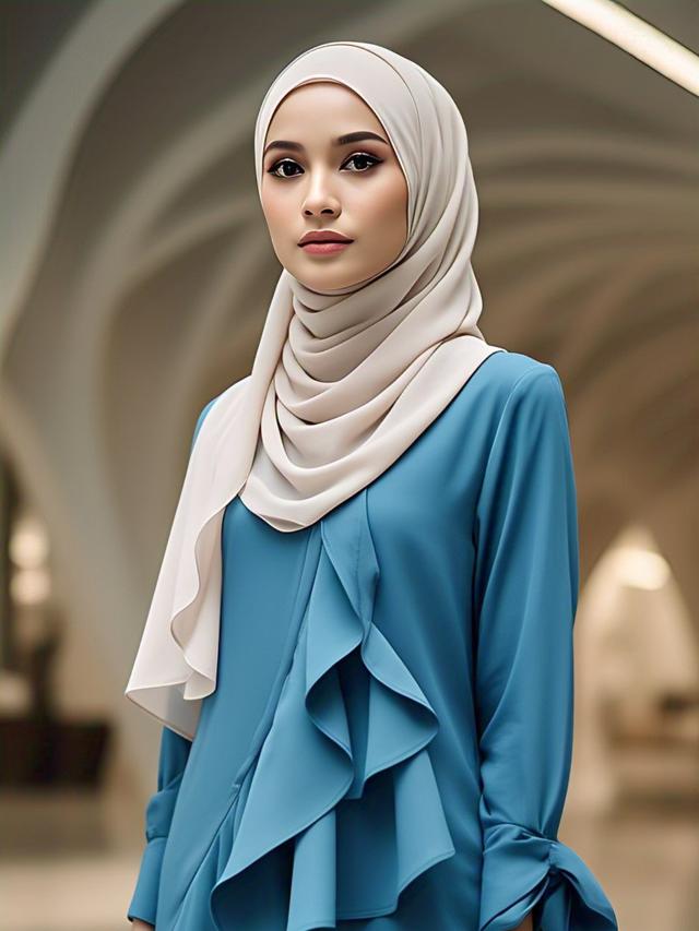 5 Model Blouse 2025 untuk Wanita Berhijab: Cocok Dipakai ke Kantor ...