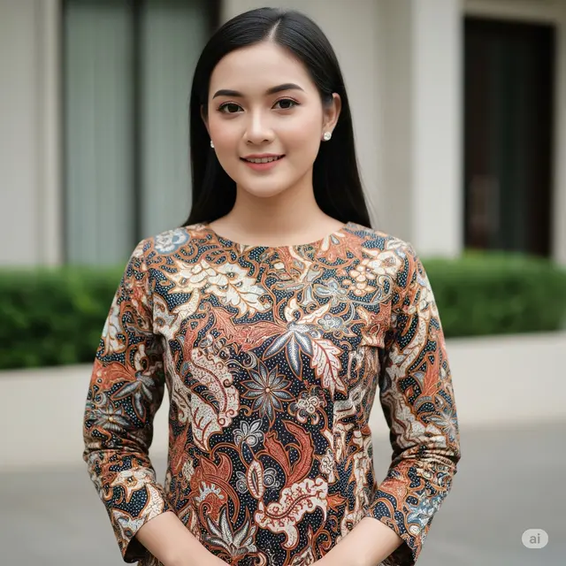 10 Model Batik Blus Wanita Muda Kekinian 2025, Tampil Menawan di Setiap ...