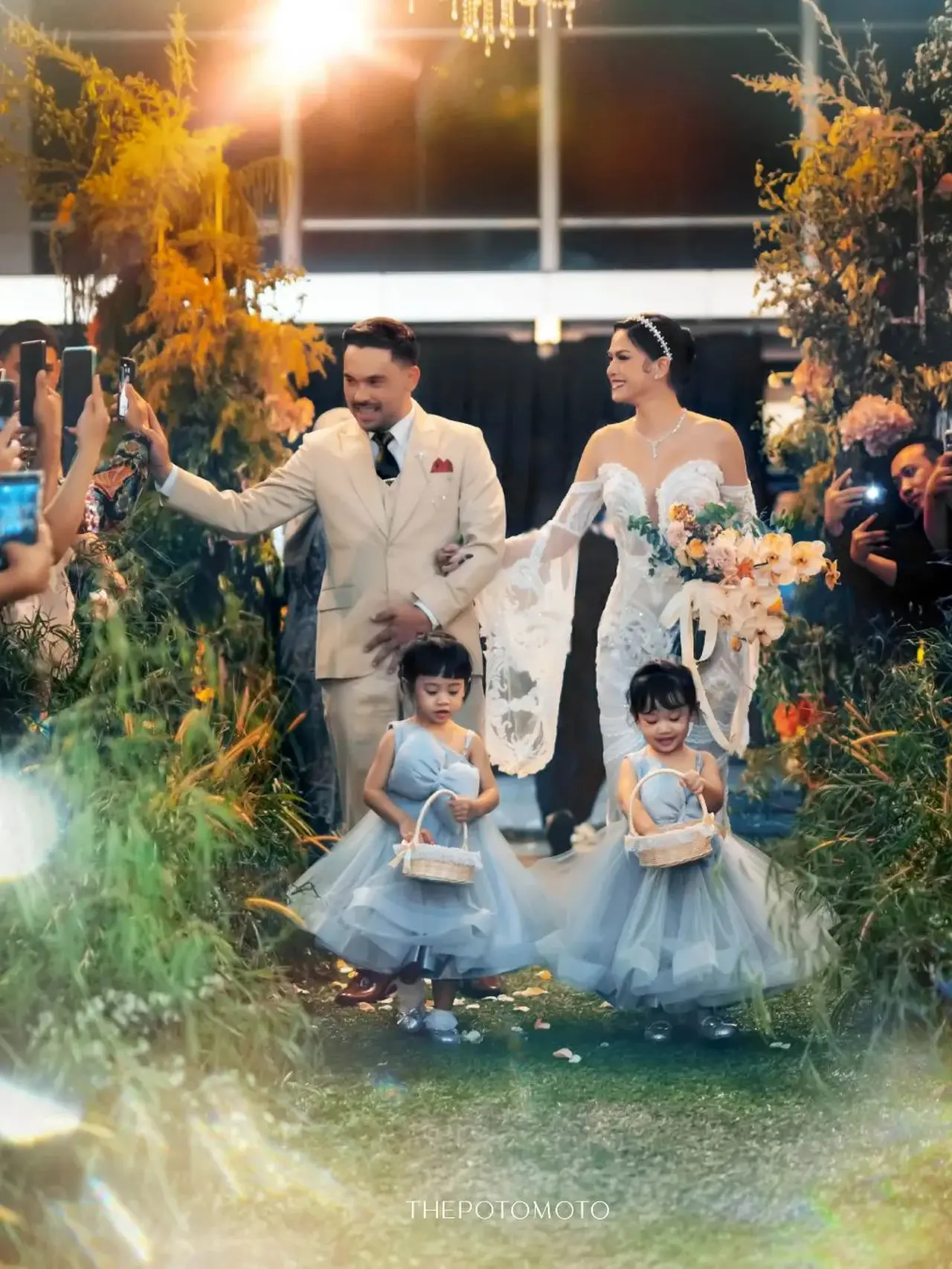 7 Potret Hana Saraswati dan Justin Harijawan Resmi Menikah, Gelar Resepsi Mewah - Hot Liputan6.com