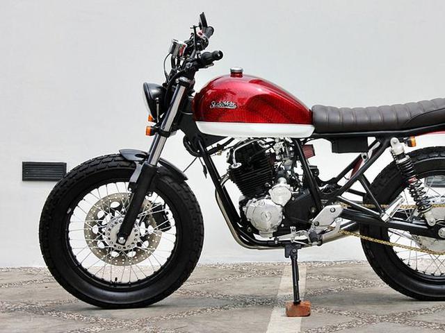 Honda Megapro Modif Scrambler | Reviewmotors.co