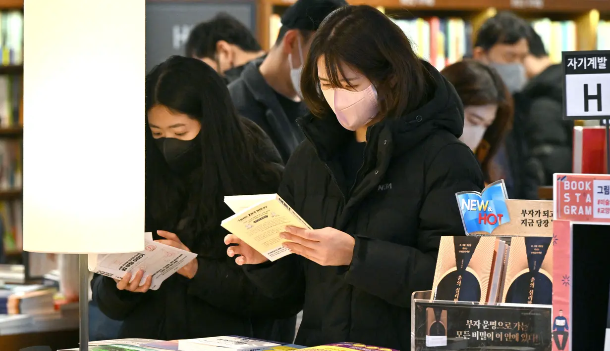 Korea Selatan Cabut Aturan Masker Warga Bebas Tanpa Penutup Wajah Di