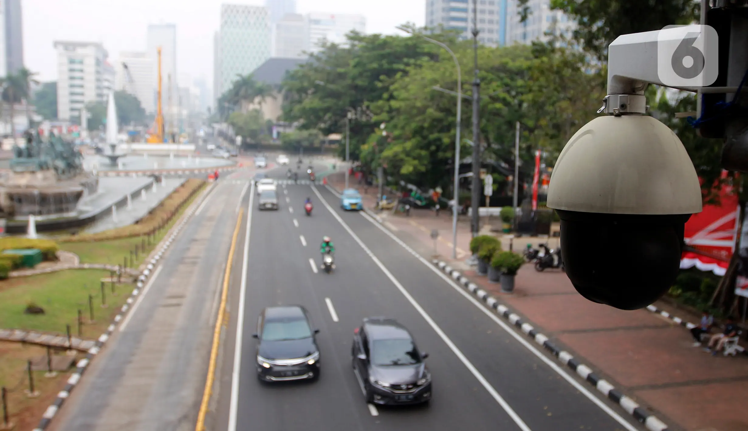 70 Titik Kamera ETLE di Jakarta Dipasang Tahun Ini - Foto Liputan6.com