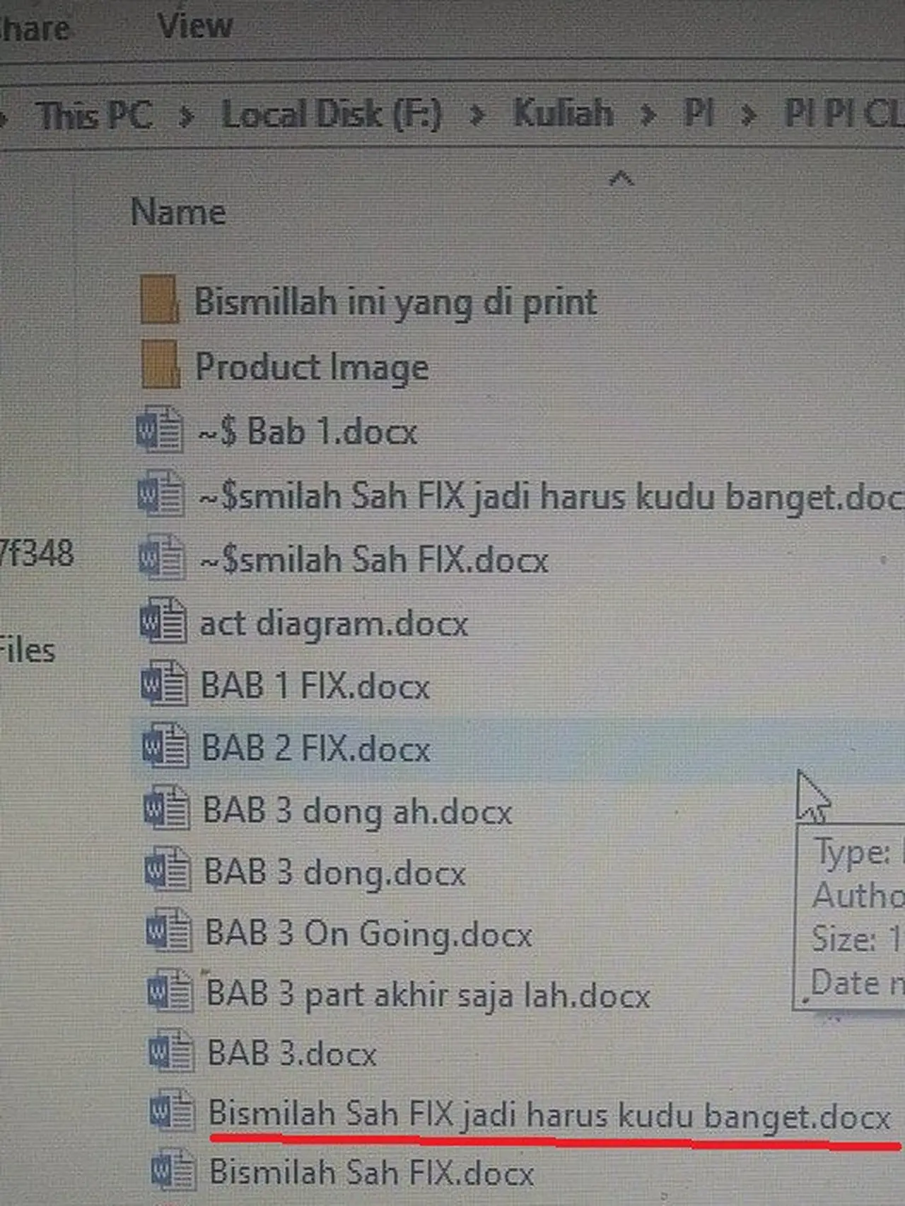 6 Nama File Nyeleneh Ini Bikin Senyum Tipis, Bak Suarakan Isi Hati ...