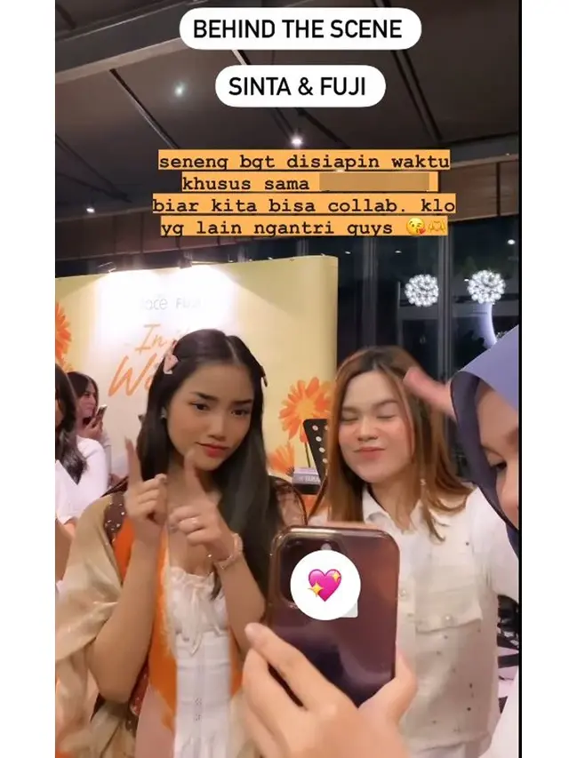 6 Potret Sinta Keong Racun Ajak Fuji Joget Video Lawasnya, Curi Perhatian - Hot Liputan6.com