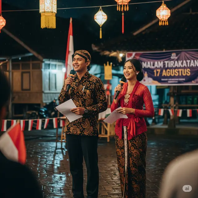3 Contoh Teks MC Acara Malam Tirakatan 17 Agustus Bahasa Jawa Lengkap ...