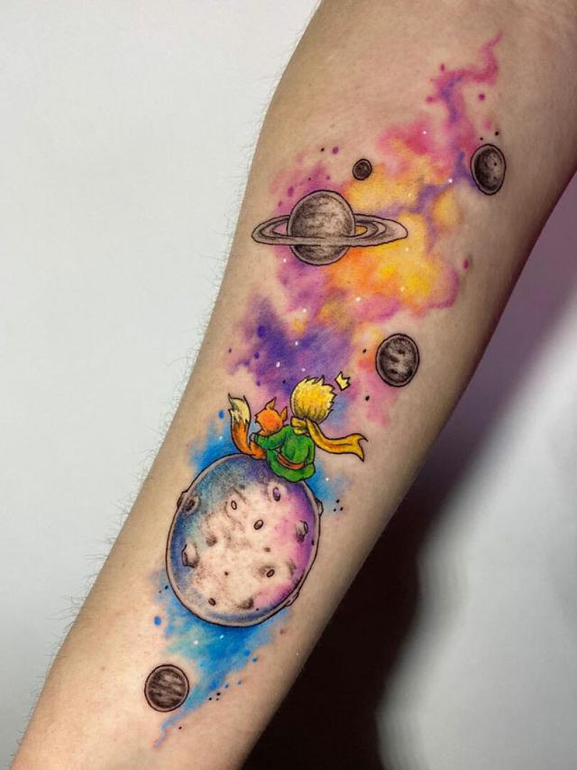 Artistik Banget, 8 Potret Watercolor Tato yang Dibuat Seniman Ini ...