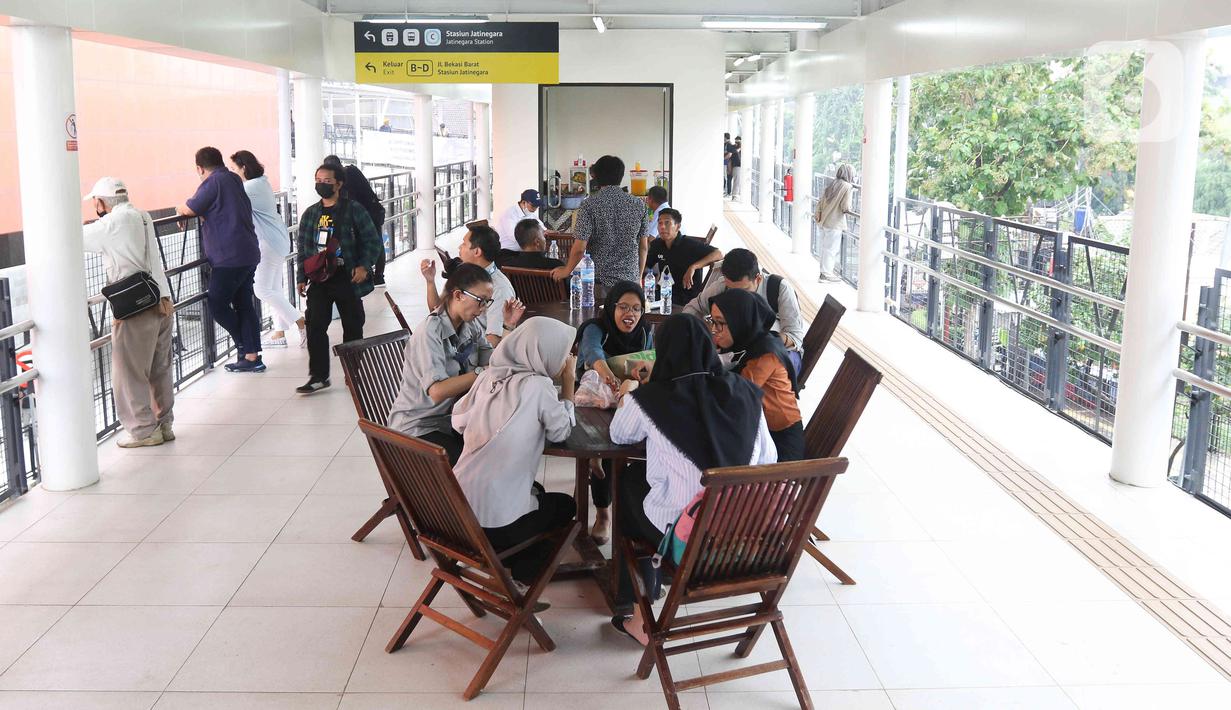 Jalur Integrasi Halte Transjakarta dan Stasiun Jatinegara Resmi ...