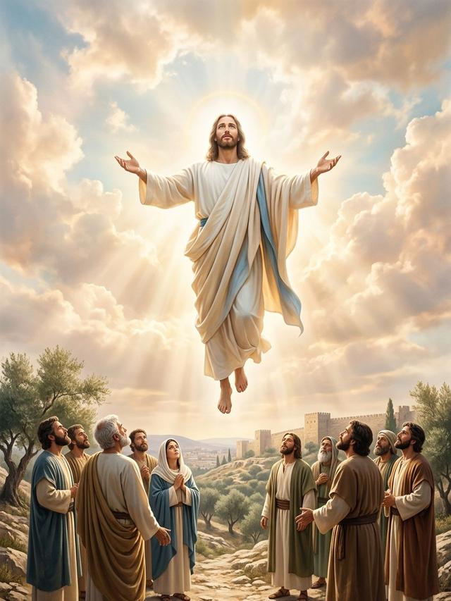 15 Gambar Kenaikan Yesus Kristus 2026, Inspirasi Perayaan Iman dan ...