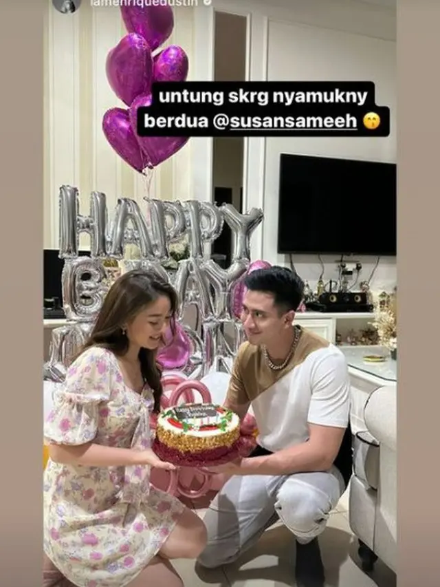 Dapat Kejutan dari Verrell Bramasta, Ini 7 Momen Ulang Tahun Natasha Wilona - Hot Liputan6.com