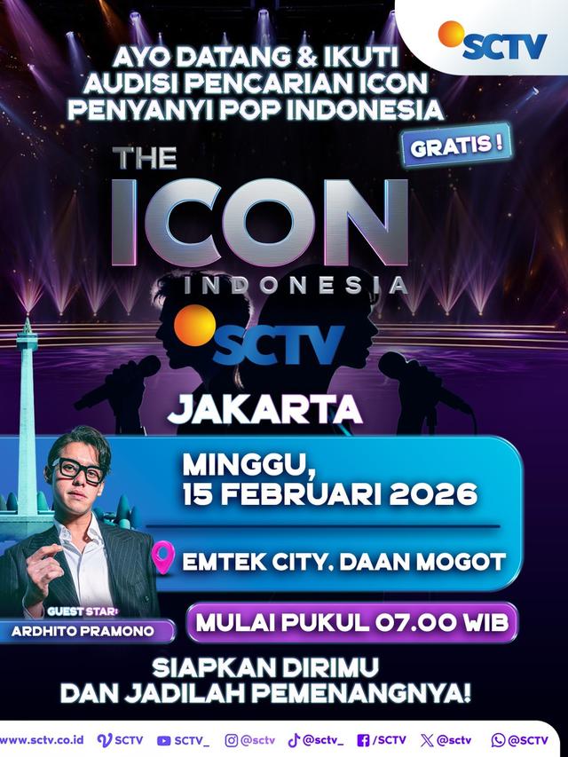 Audisi "The Icon Indonesia" Akan Hadir di Jakarta sebagai Kota Terakhir