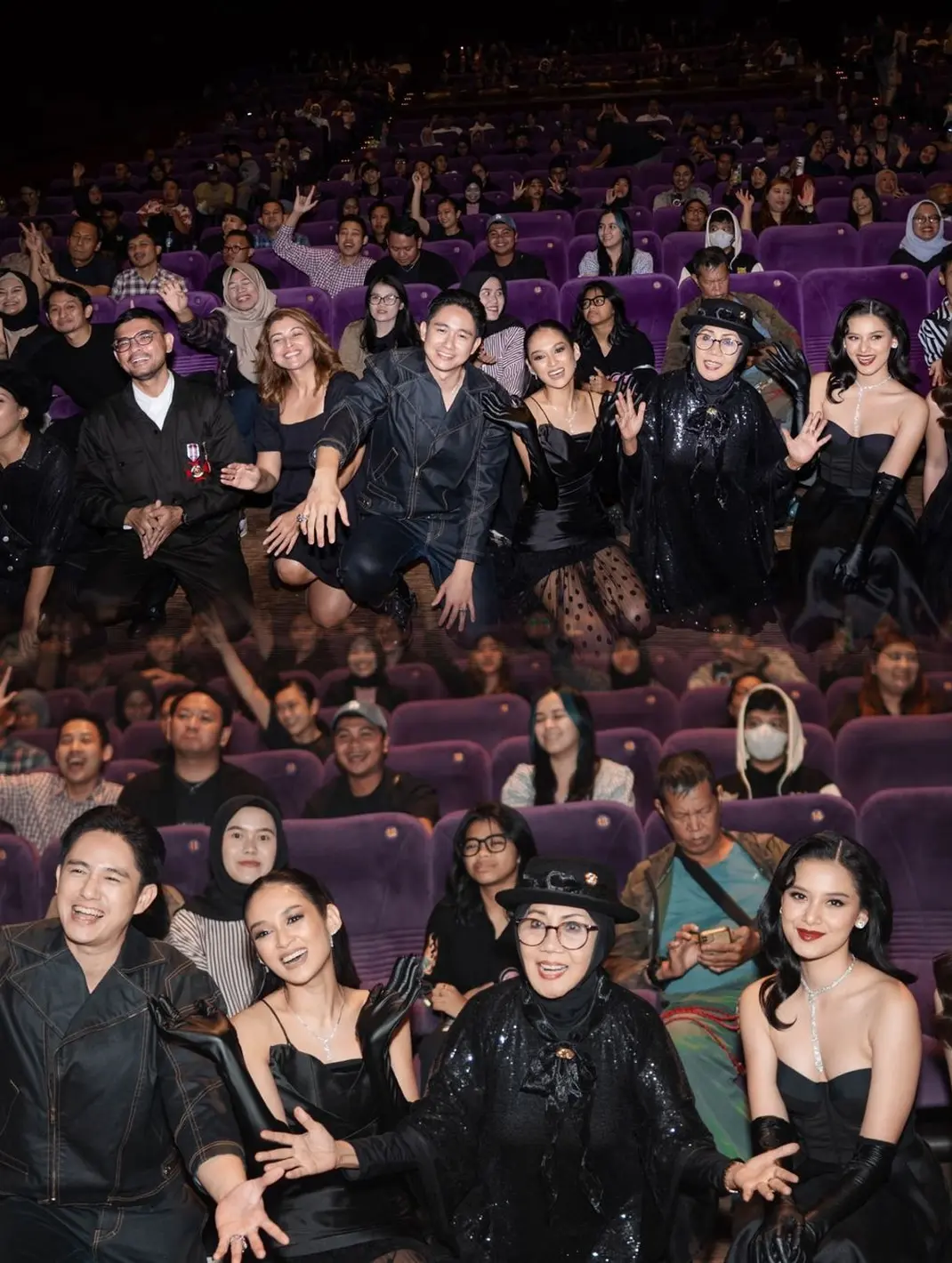 Potret Callista Arum di Gala Premiere Perjanjian Setan, Debut Main Film ...