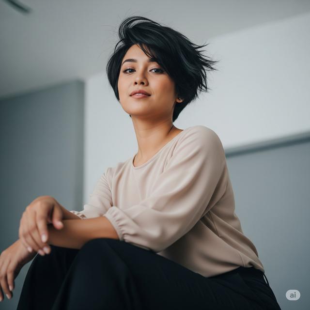 7 Potongan Shaggy Layer Pendek untuk Rambut Tipis, Tampil Awet Muda ...