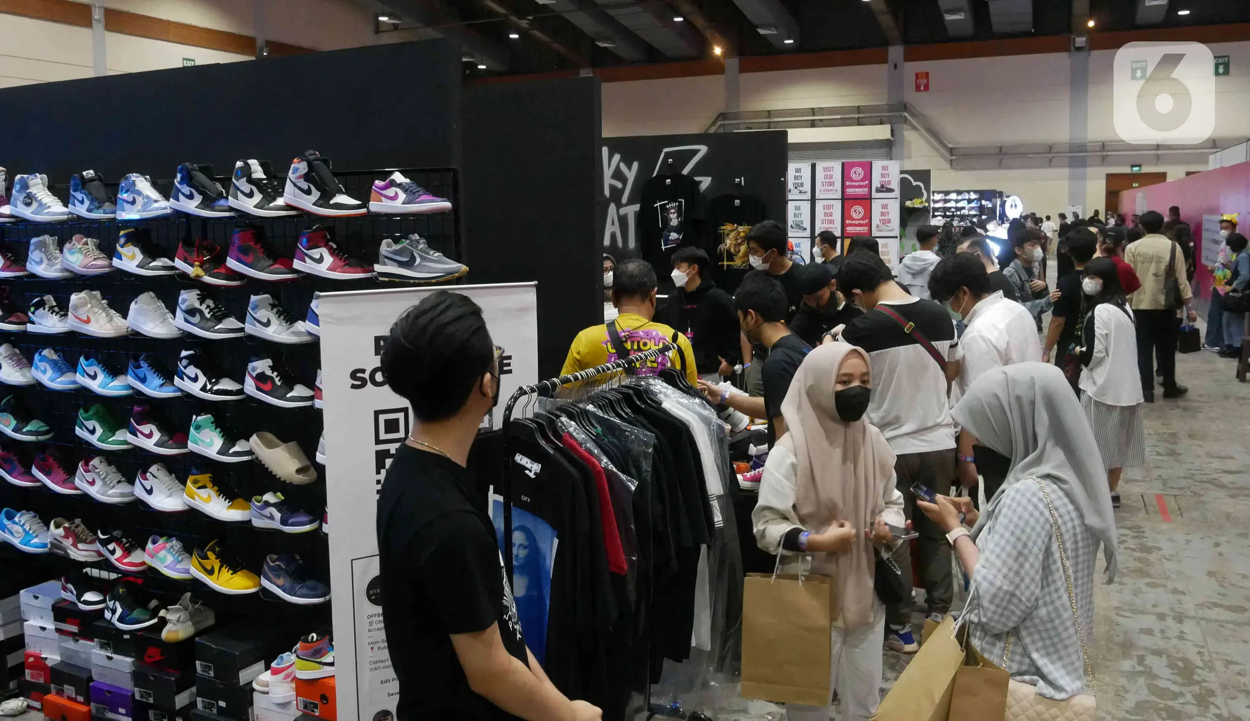 FOTO: Mengunjungi Urban Sneaker Society 2021 - Foto Liputan6.com