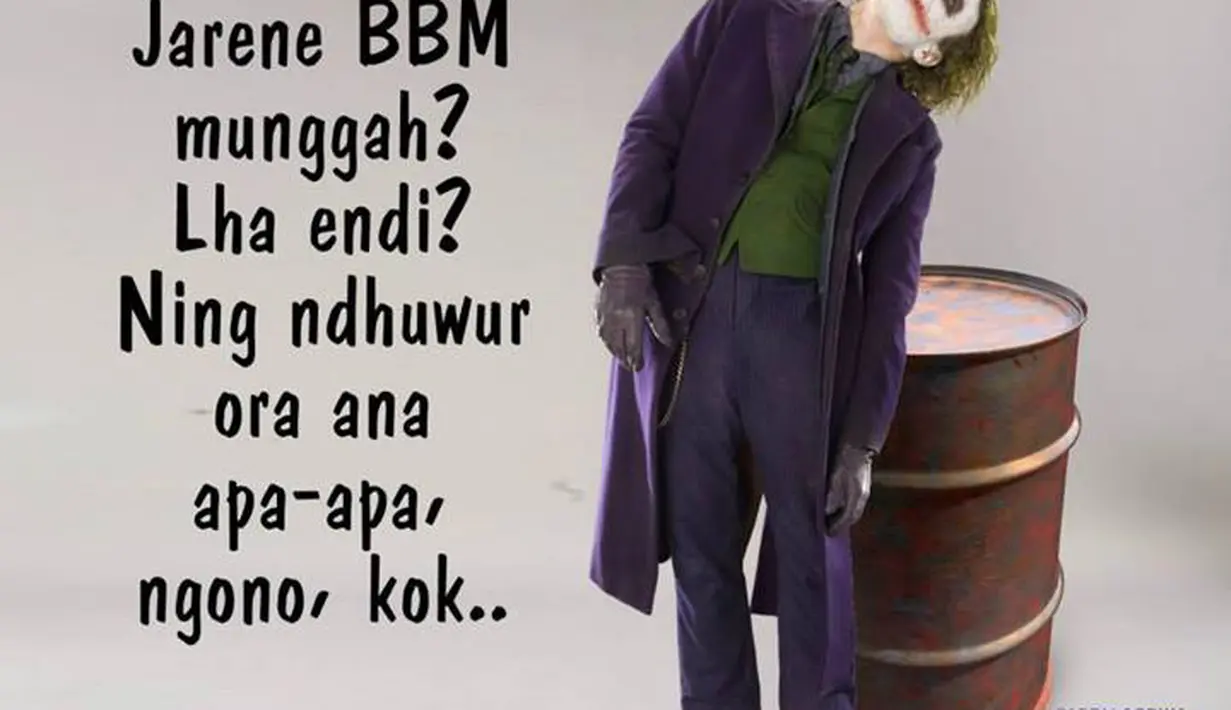 10 Meme Lucu Kenaikan Harga BBM Terbaru - Photo Fimela.com