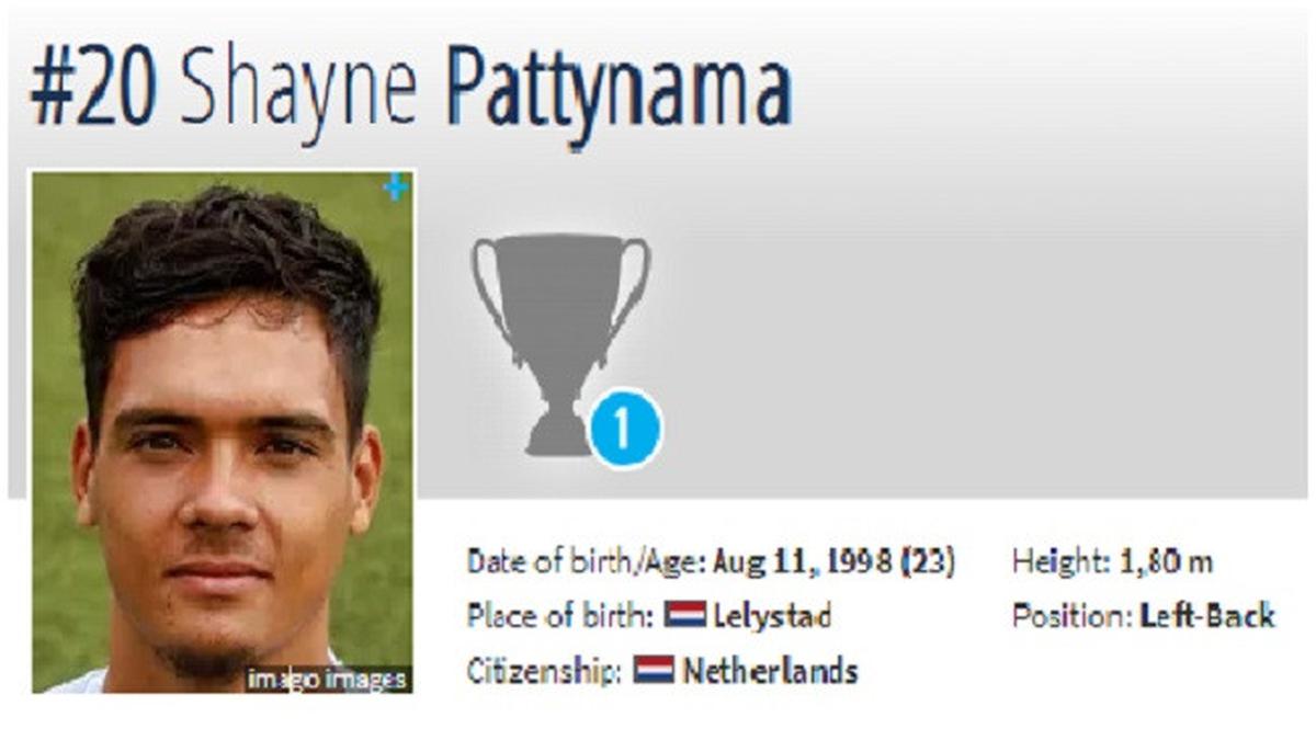 Shayne Pattynama Sudah Kirimkan Dokumen untuk Dinaturalisasi dan Bela ...