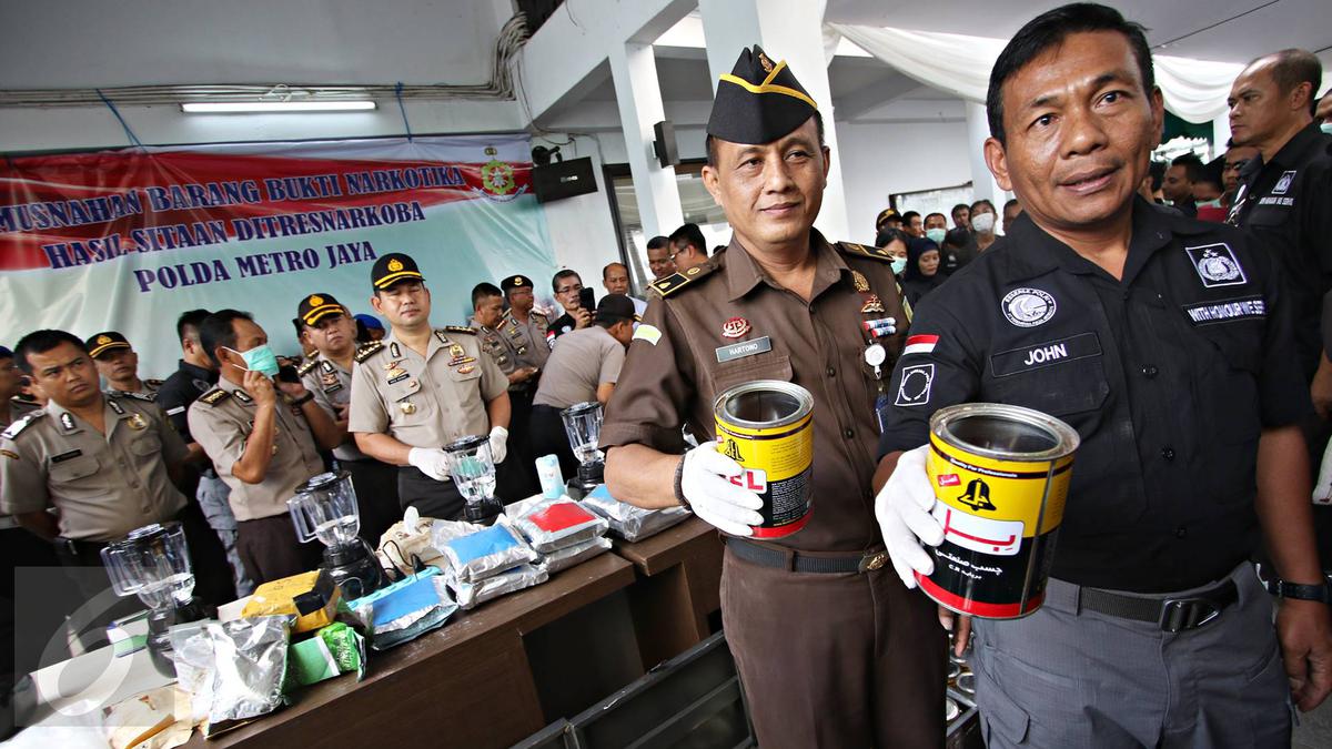 Polisi Bongkar Sindikat Pengedar 1,6 Ton Ganja dan 41 Kg Sabu - News Liputan6.com