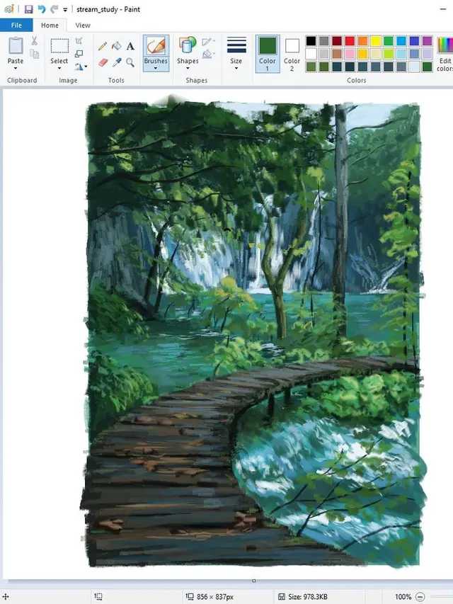 Pria Ini Buat Ilustrasi Hanya Pakai Microsoft Paint, 8 Hasilnya Keren ...