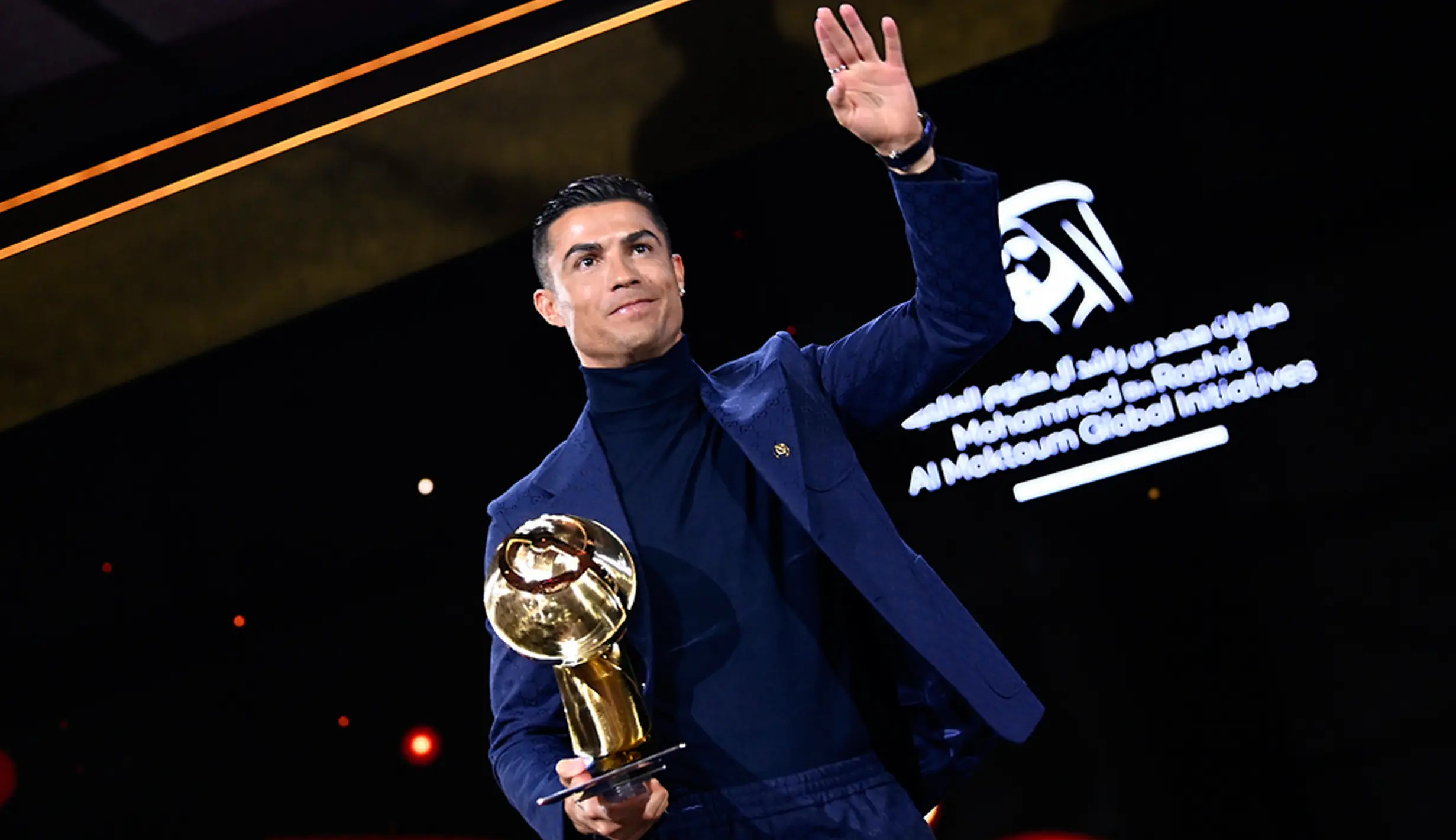 Ronaldo Borong Tiga Penghargaan Globe Soccer Awards 2023 - Foto Liputan6.com