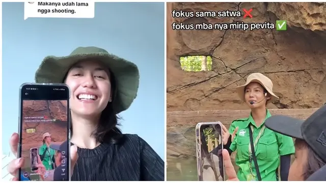 6 Potret Klaudia Krish Petugas Solo Safari Viral Mirip Pevita Pearce, Bak Kembar - Hot Liputan6.com